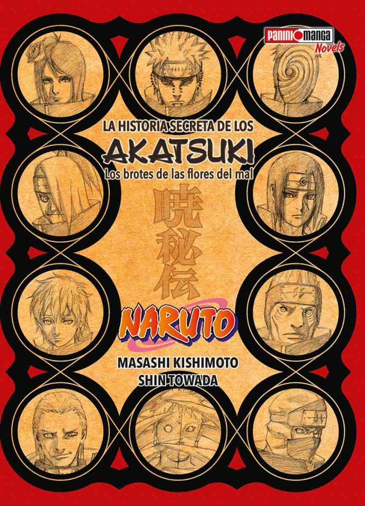 Manga Naruto - Akatsuki Hiden - en Guatemala